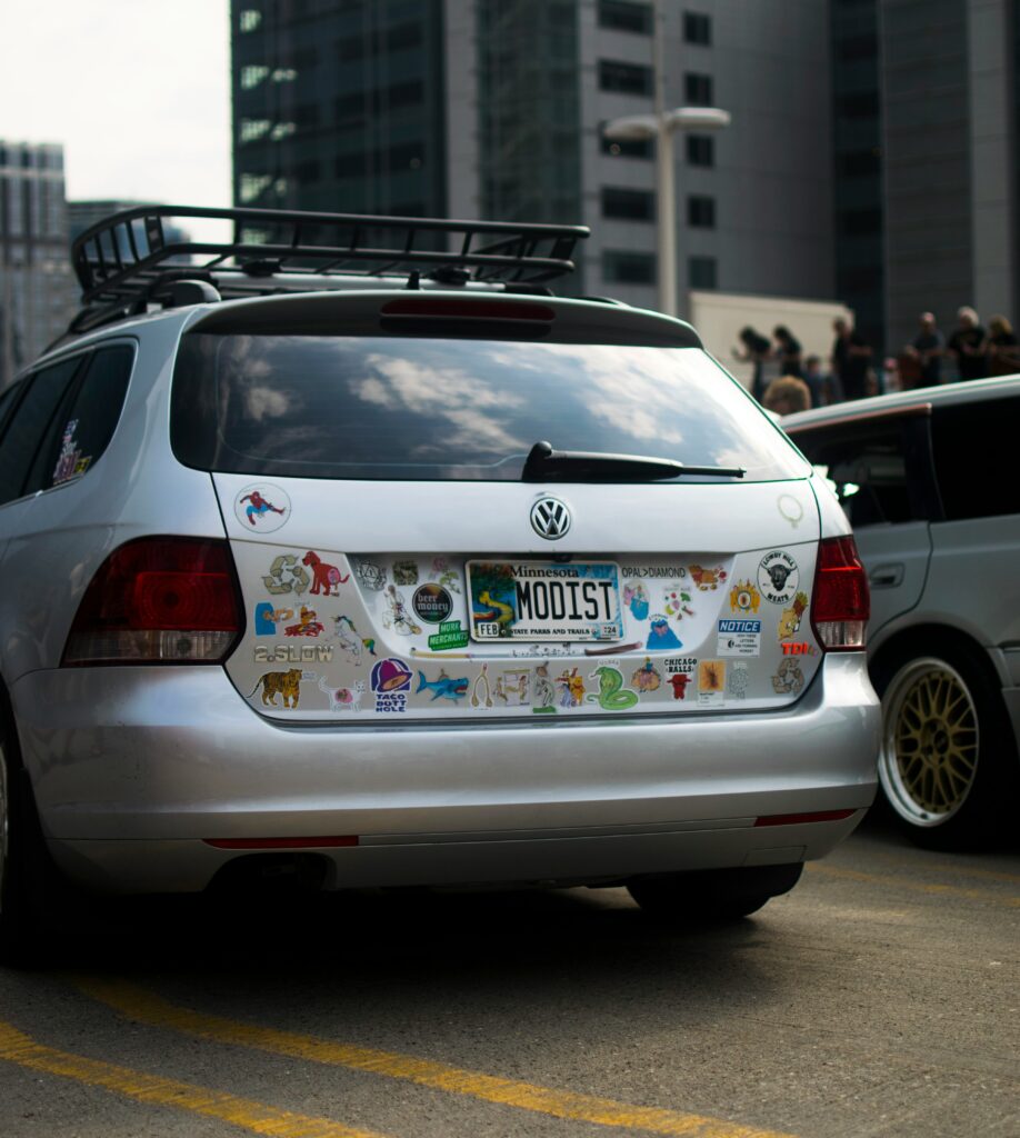 Vehicle Stickers • Steam Engine Stickers