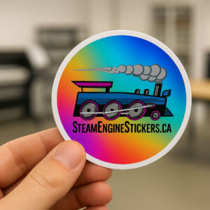 Logo Stickers • Steam Engine Stickers